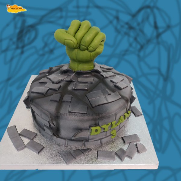 Puño Hulk - Daniel's Cake